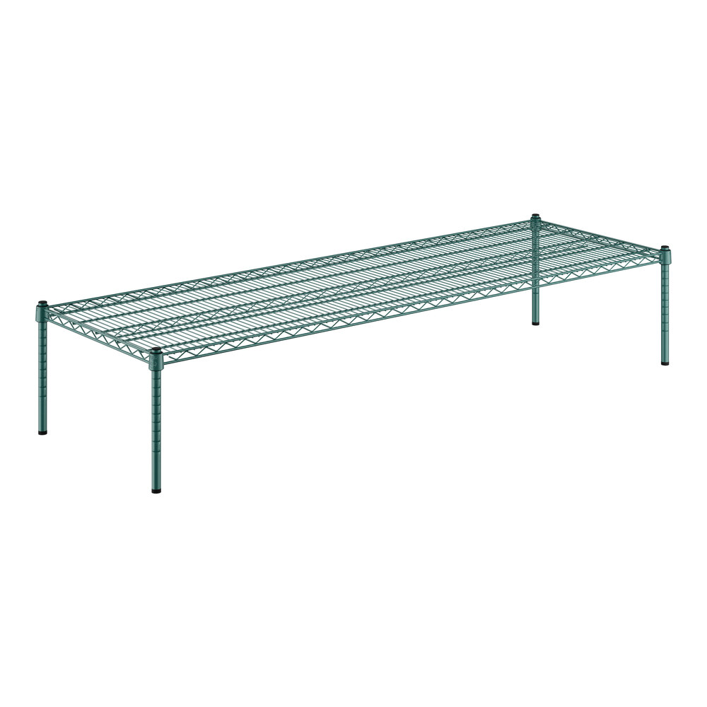Regency 24" x 72" x 14" NSF Green Epoxy 1-Shelf Kit