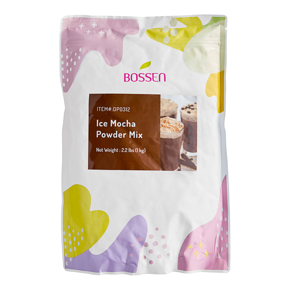 Bossen 2.2 lb. Iced Mocha Powder Mix