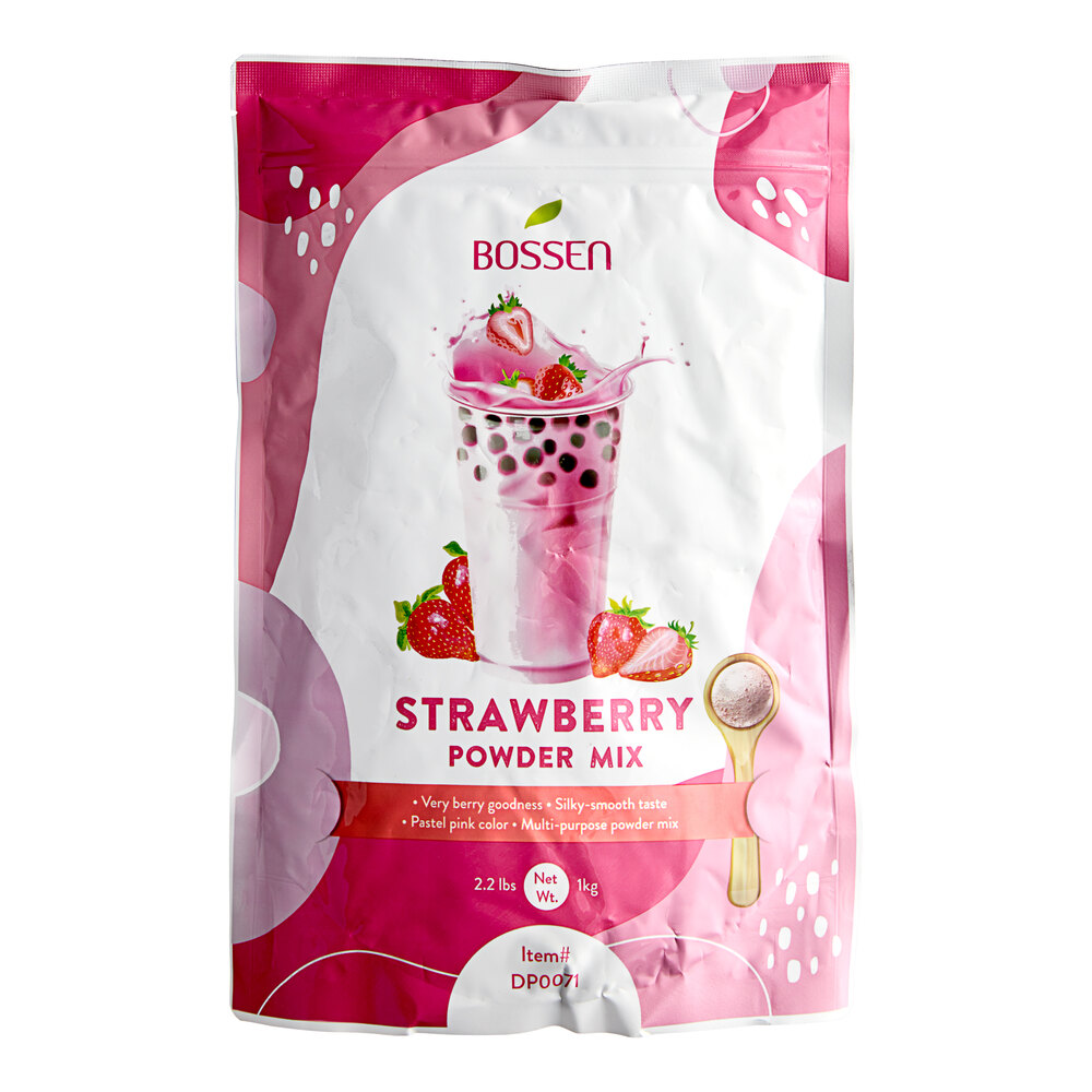 Bossen 2.2 lb. Strawberry Powder Mix