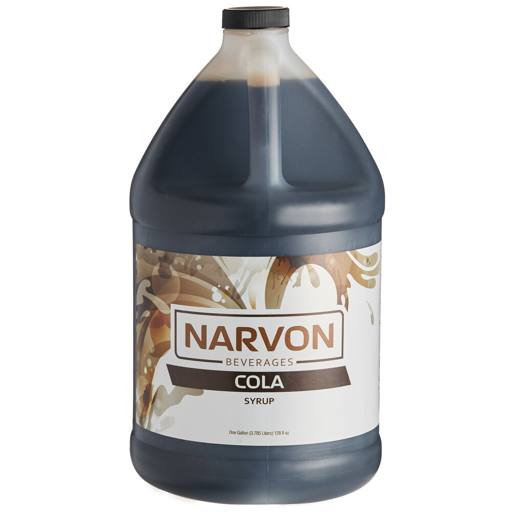 Narvon 1 Gallon Old Fashioned Cola Beverage Concentrate