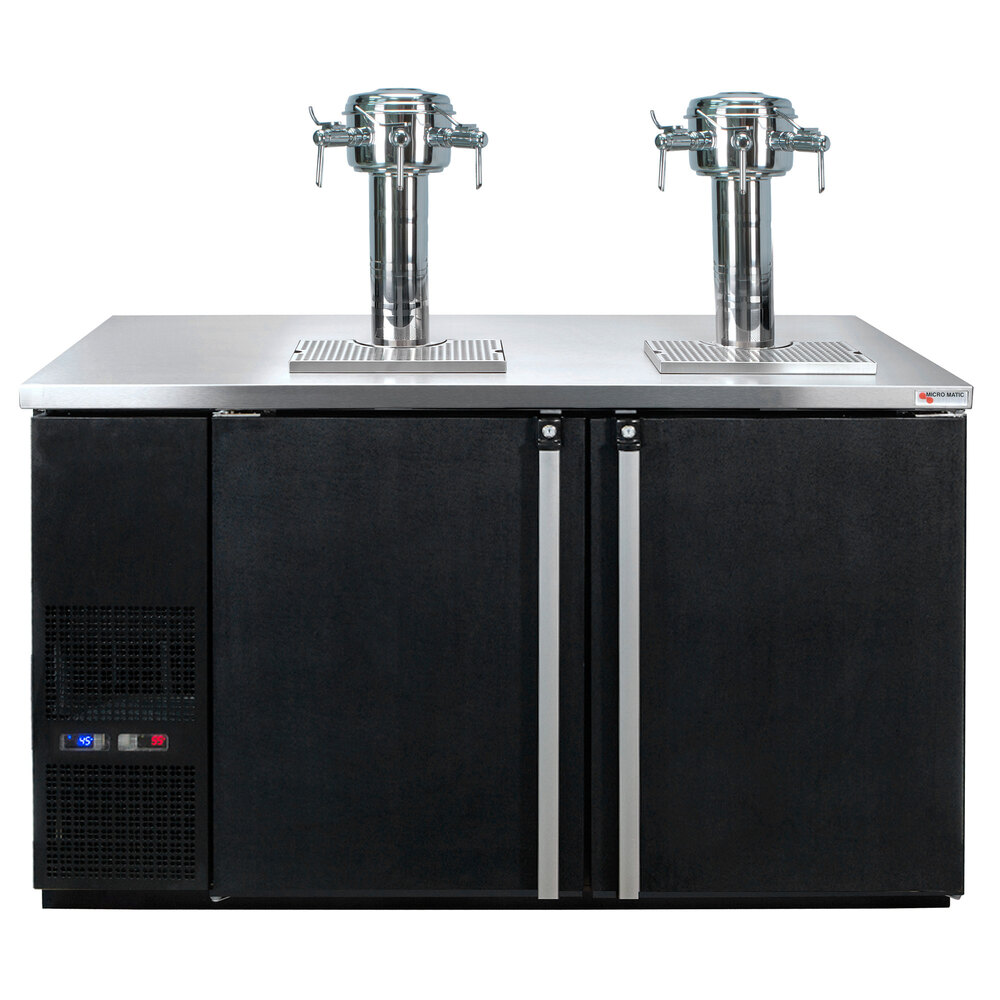 Micro Matic MDD58W-E-D Pro-Line E-Series 59 1/2" Dual Zone Wine ...