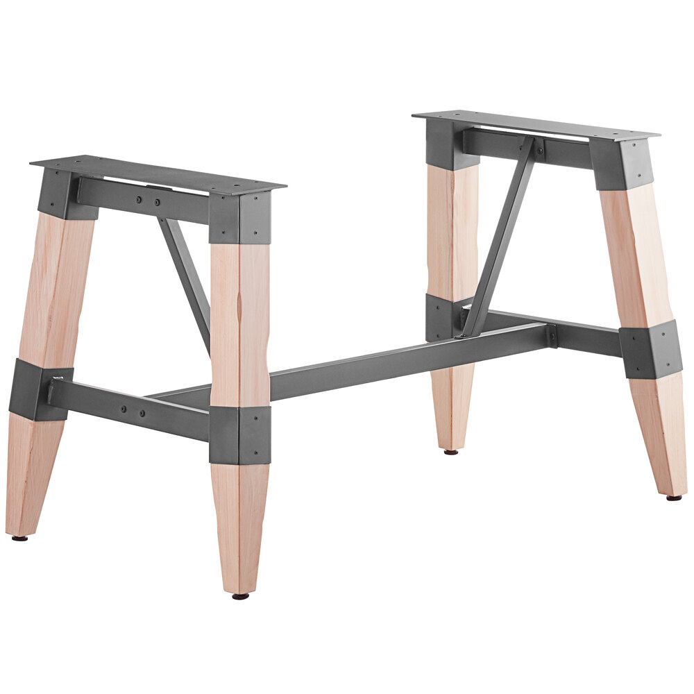 Lancaster Table & Seating Industrial Bleached Oak Finish Standard ...