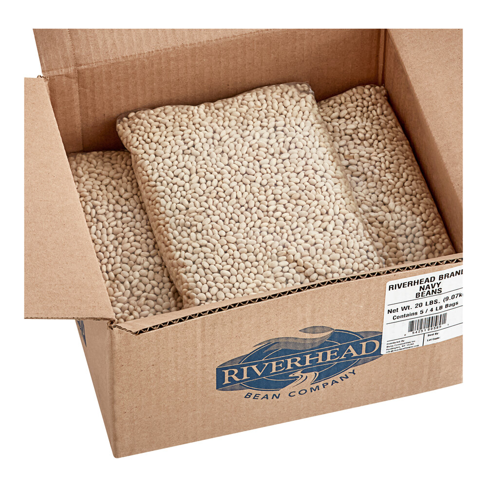 Dried Navy Beans - 20 lb.