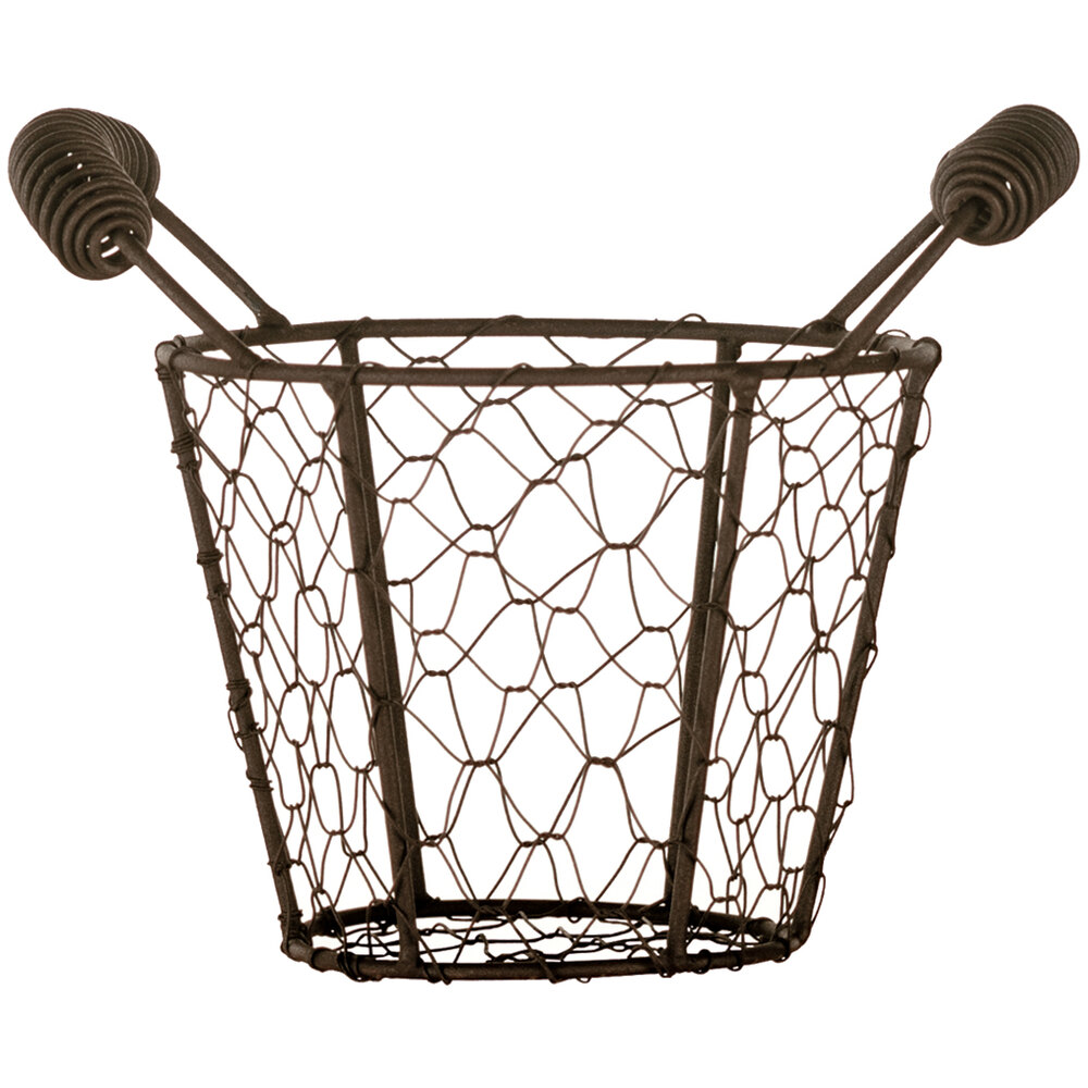 Libbey CWB-11 Country Wire 7" Pail with Handles - 12/Case