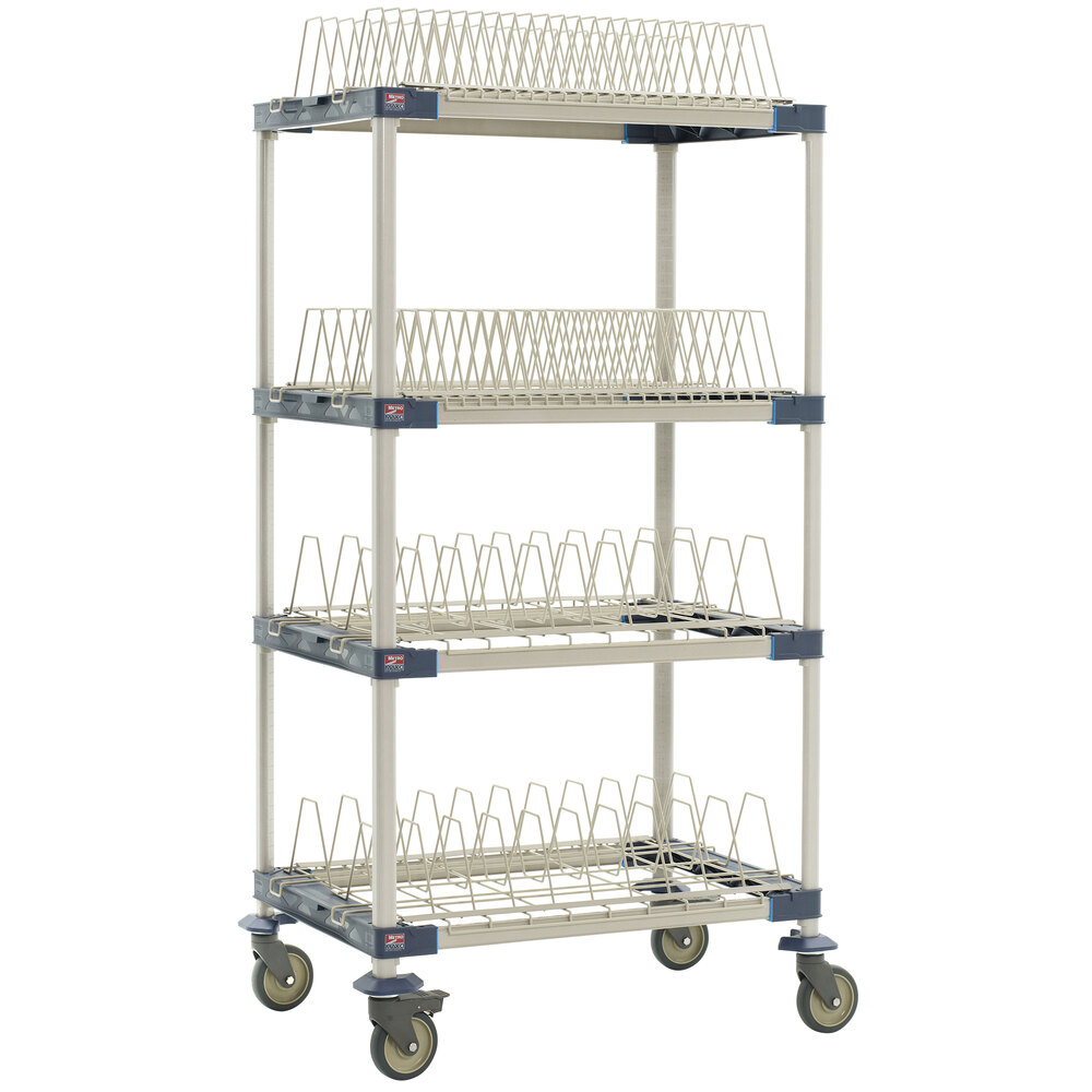 Metro MAX4-PR36VX4 MetroMax 4 Mobile Four Tier Tray / Steam Pan Drying ...