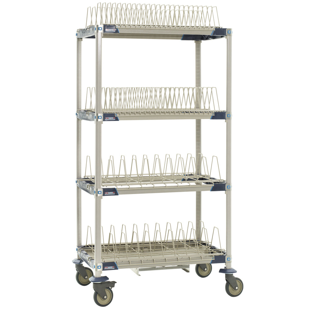 Metro PR36VX4-XDR MetroMax i Mobile Four Tier Tray / Steam Pan Drying ...