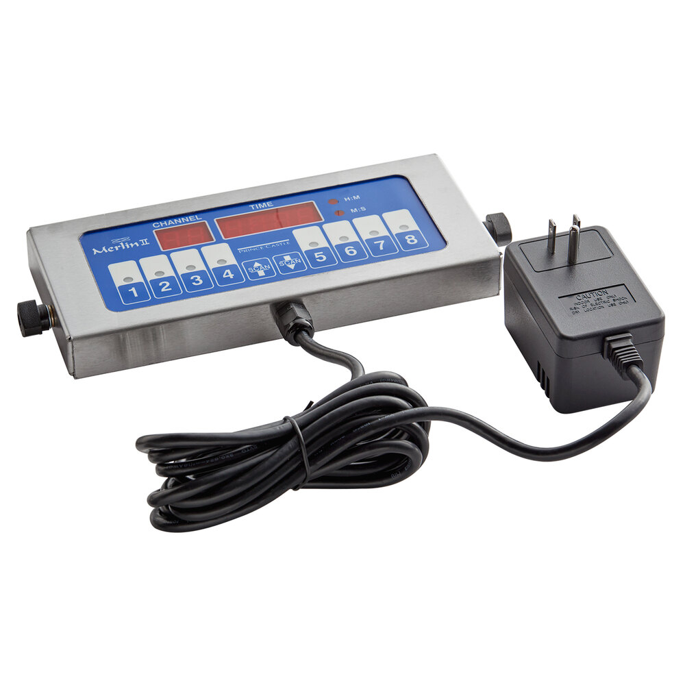 Prince Castle 740-T8 Merlin Digital 8-Channel 18 Hour Commercial ...