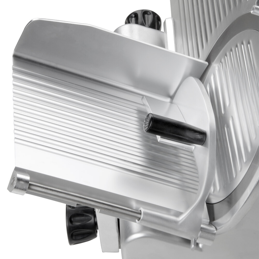 Avantco Manual Gravity Feed Meat Slicer for Deli Meat