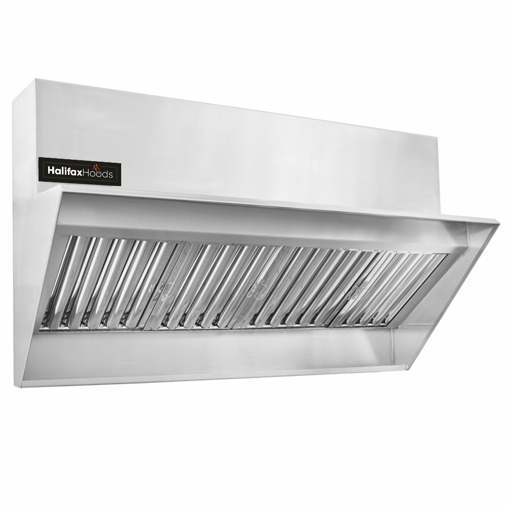 Halifax LBSHP923 Type 1 Low Proximity Commercial Kitchen Backshelf Hood ...