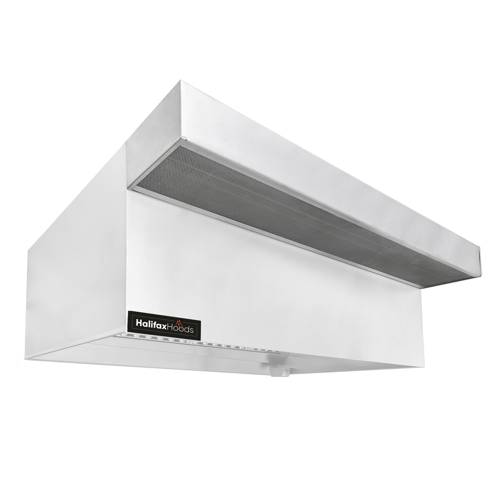 Halifax PSPHO1048 Type 1 Commercial Kitchen Hood with PSP Makeup Air ...