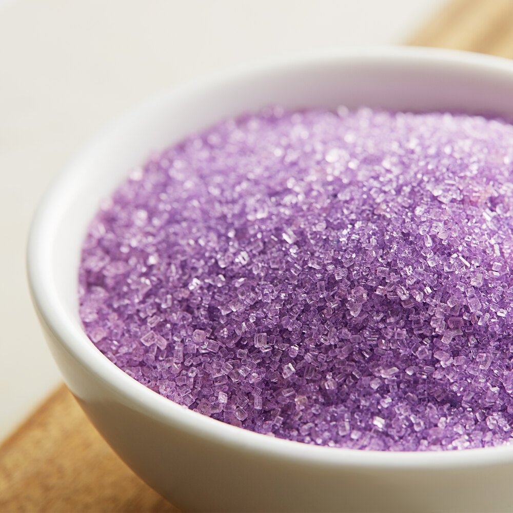 Lavender Sanding Sugar 10 lb.