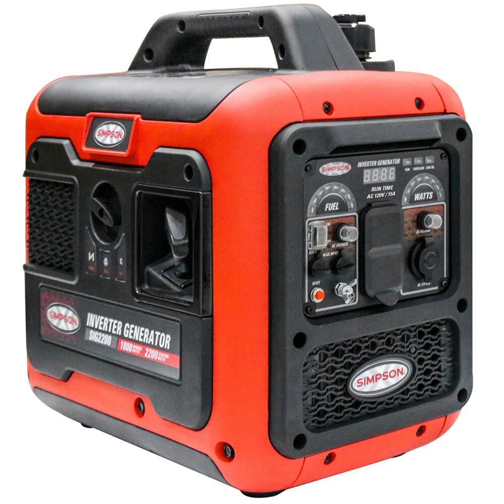 Simpson 1800/2200W Portable Inverter Generator (70011)