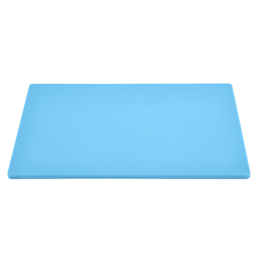 Vollrath 5200030 Color-Coded 18" x 12" x 1/2" Blue Cutting Board