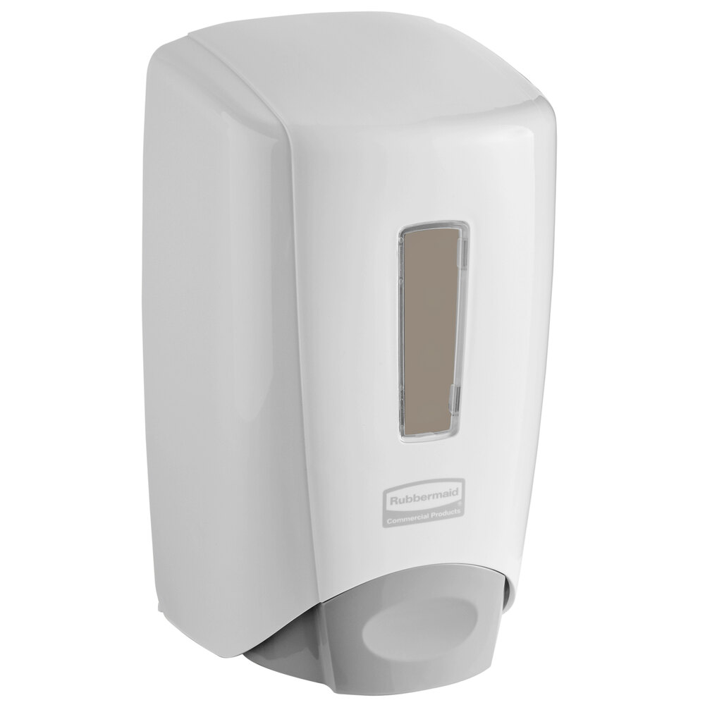 Rubbermaid® 3486589 Flex™ 500 mL White Manual Soap Dispenser