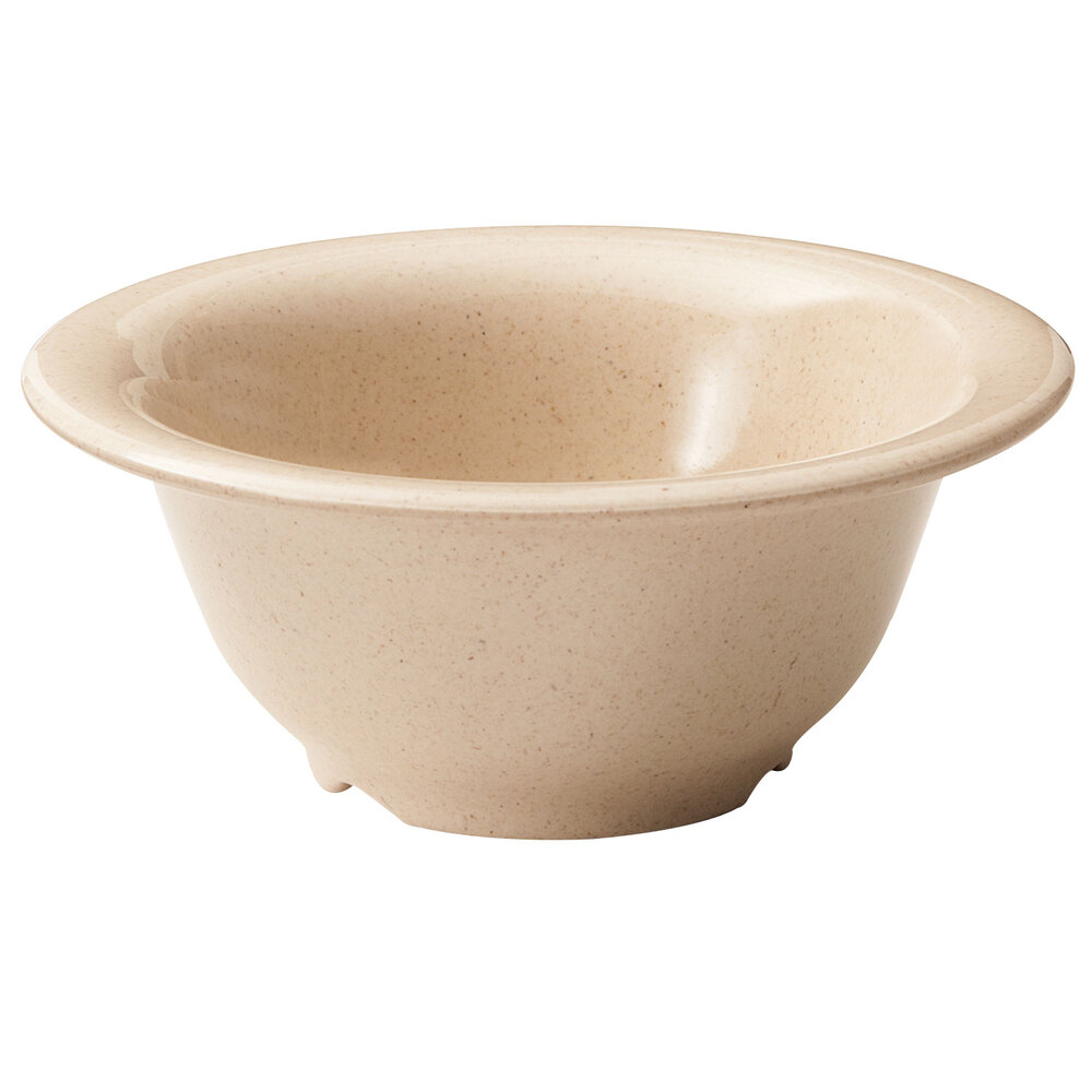 GET BAM-1105 BambooMel 10 oz. Rimmed Bowl - 48/Case