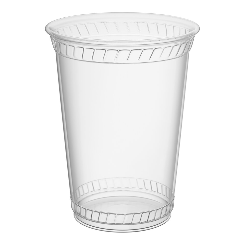 Fabri-Kal KC16S Kal-Clear 16 oz. / 18 oz. Squat Clear Customizable Cup ...