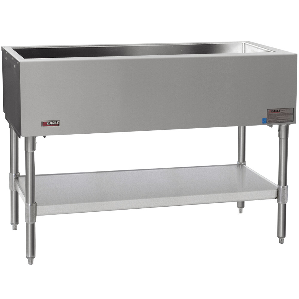 Eagle Group SCP-3 48" Ice-Cooled Cold Food Table with Stainless Steel ...