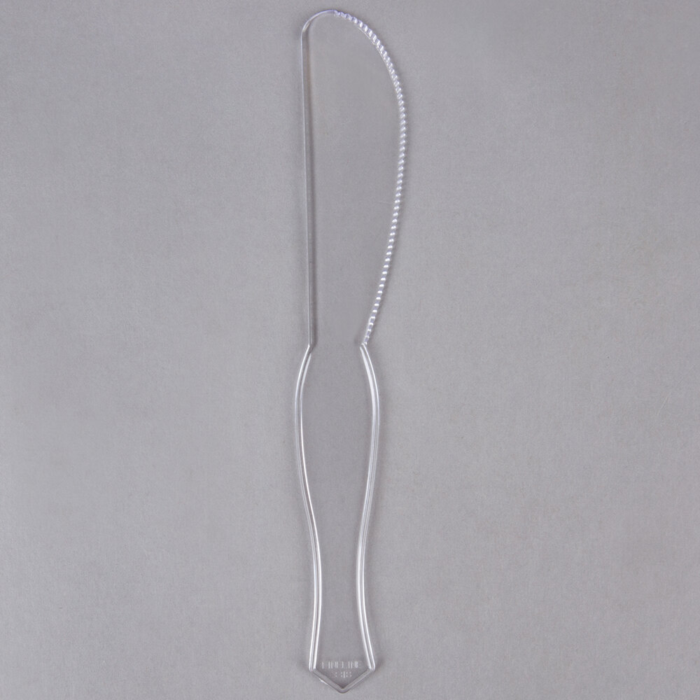 Fineline Platter Pleasers 3318-CL 8 1/4" Disposable Clear Plastic ...