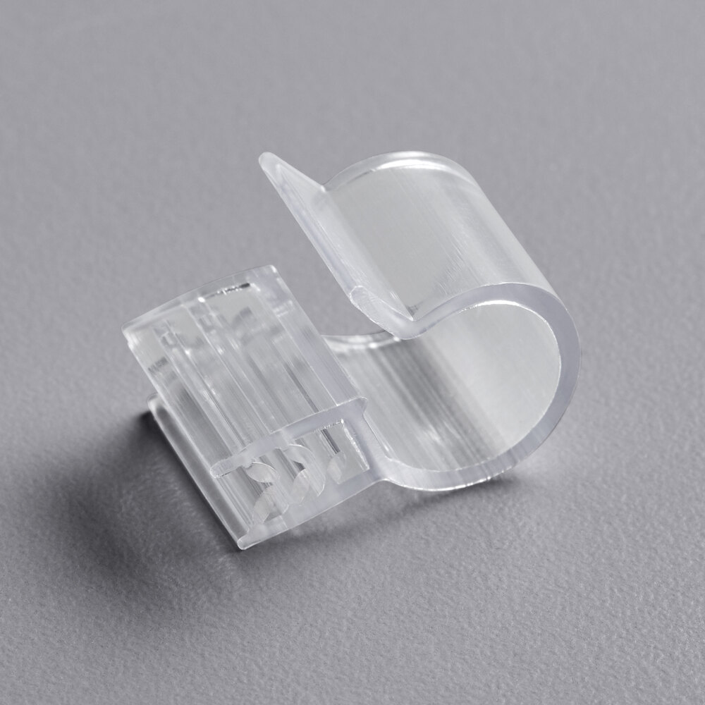 Choice Deli Tag Wire Basket Sign Holder Clip - 25/Pack