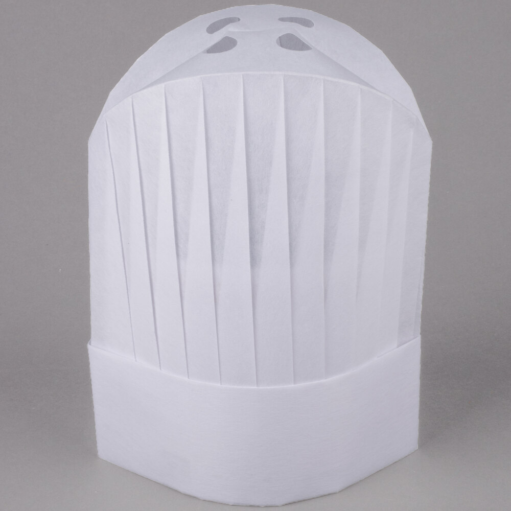 Royal Paper VCH12 12" Adjustable White Viscose Non-Woven Disposable ...