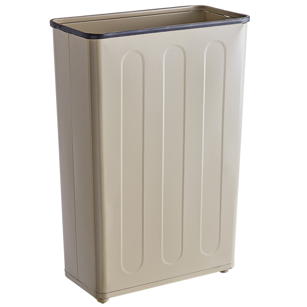 Rubbermaid® FGWB96RAL 24 Gallon Beige Rectangular Steel Fire-Resistant ...