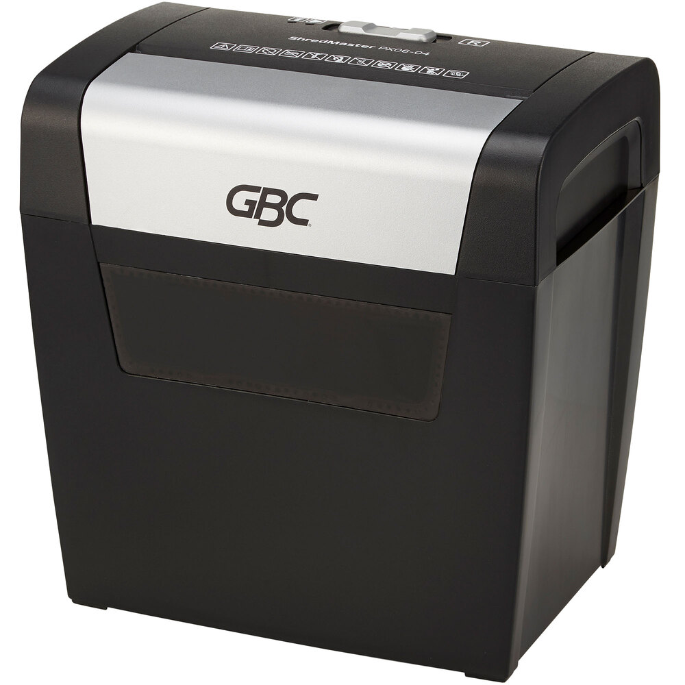 GBC 1757403 ShredMaster 6 Sheet Super Cross-Cut Shredder