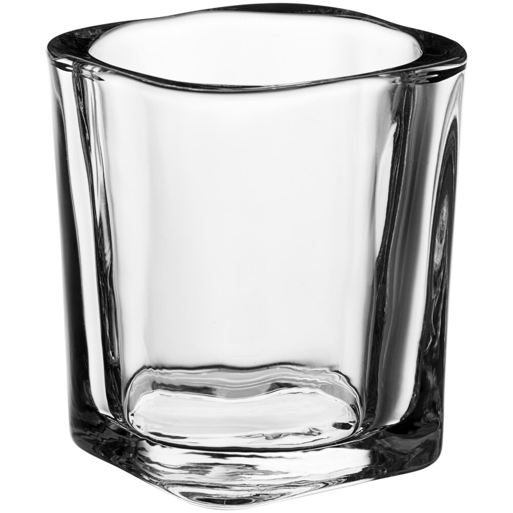 Acopa 2 oz. Square Shot Glass - 12/Pack