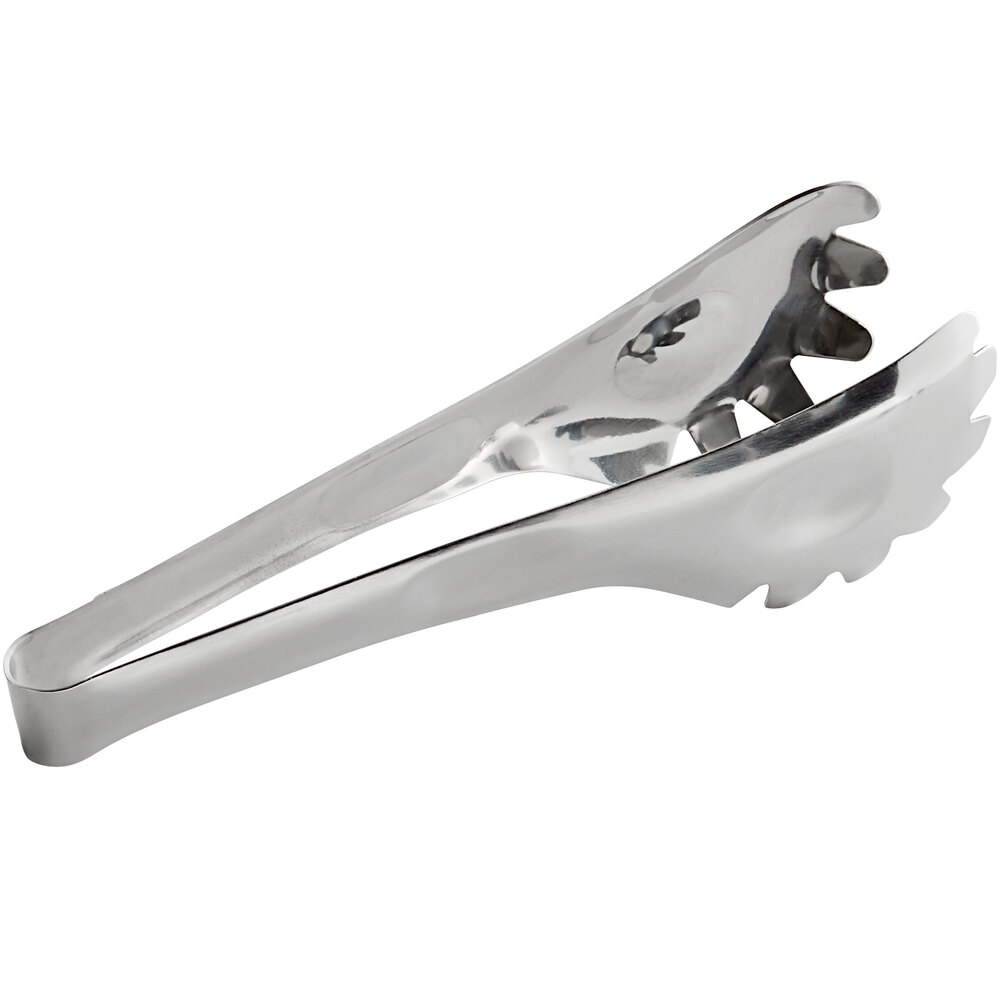 Vollrath 46926 8 1/4" 18/8 Stainless Steel Buffet / Serving Tongs