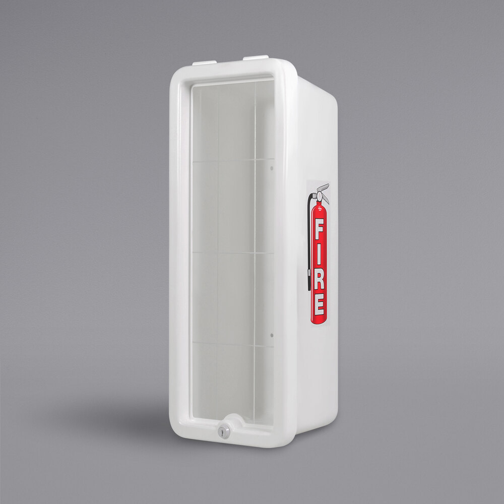 Cato 11001-O Chief White Surface-Mounted Fire Extinguisher Cabinet for ...