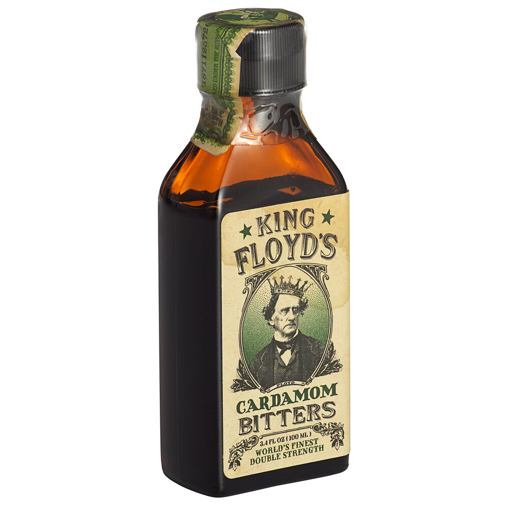 Cardamom Cocktail Bitters by King Floyd's for Mixed Drinks