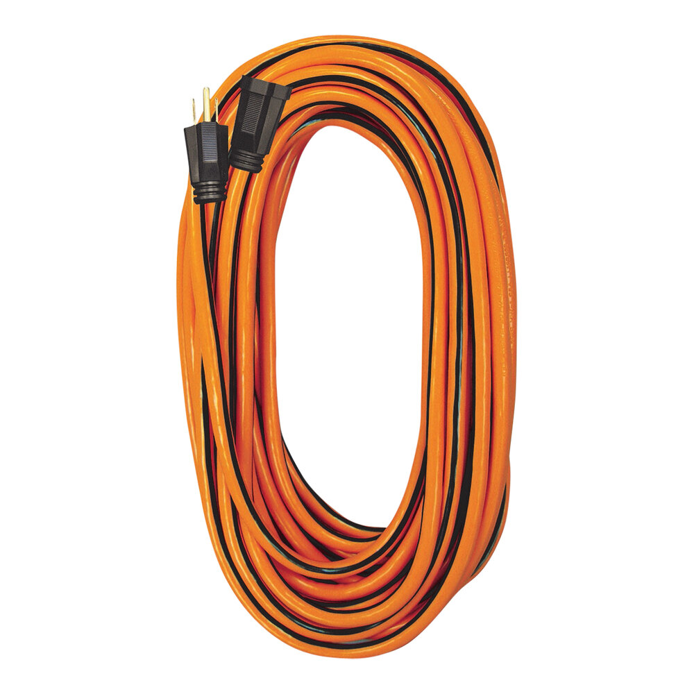 Voltec 05-00109 50' Orange and Black 16/3 3-Conductor SJTW Extension ...