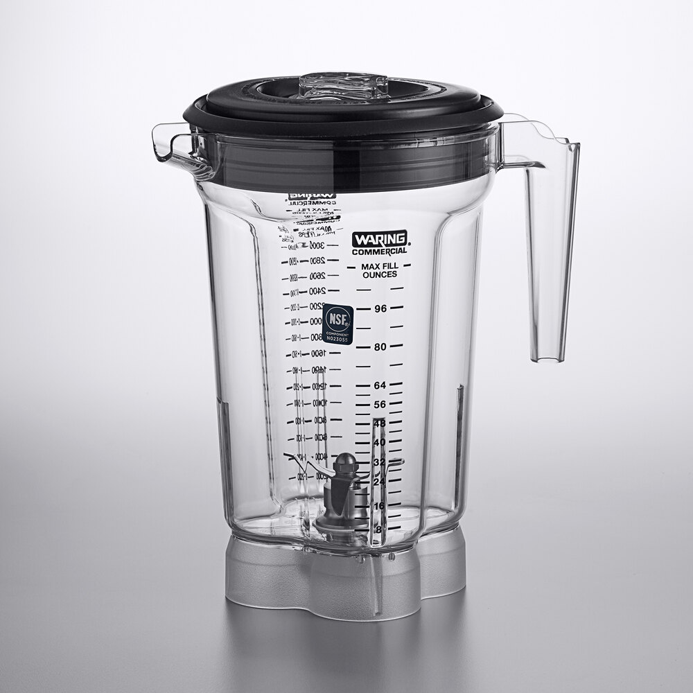 Waring CAC170 1 Gallon Copolyester Blender Jar with Blade Assembly and ...