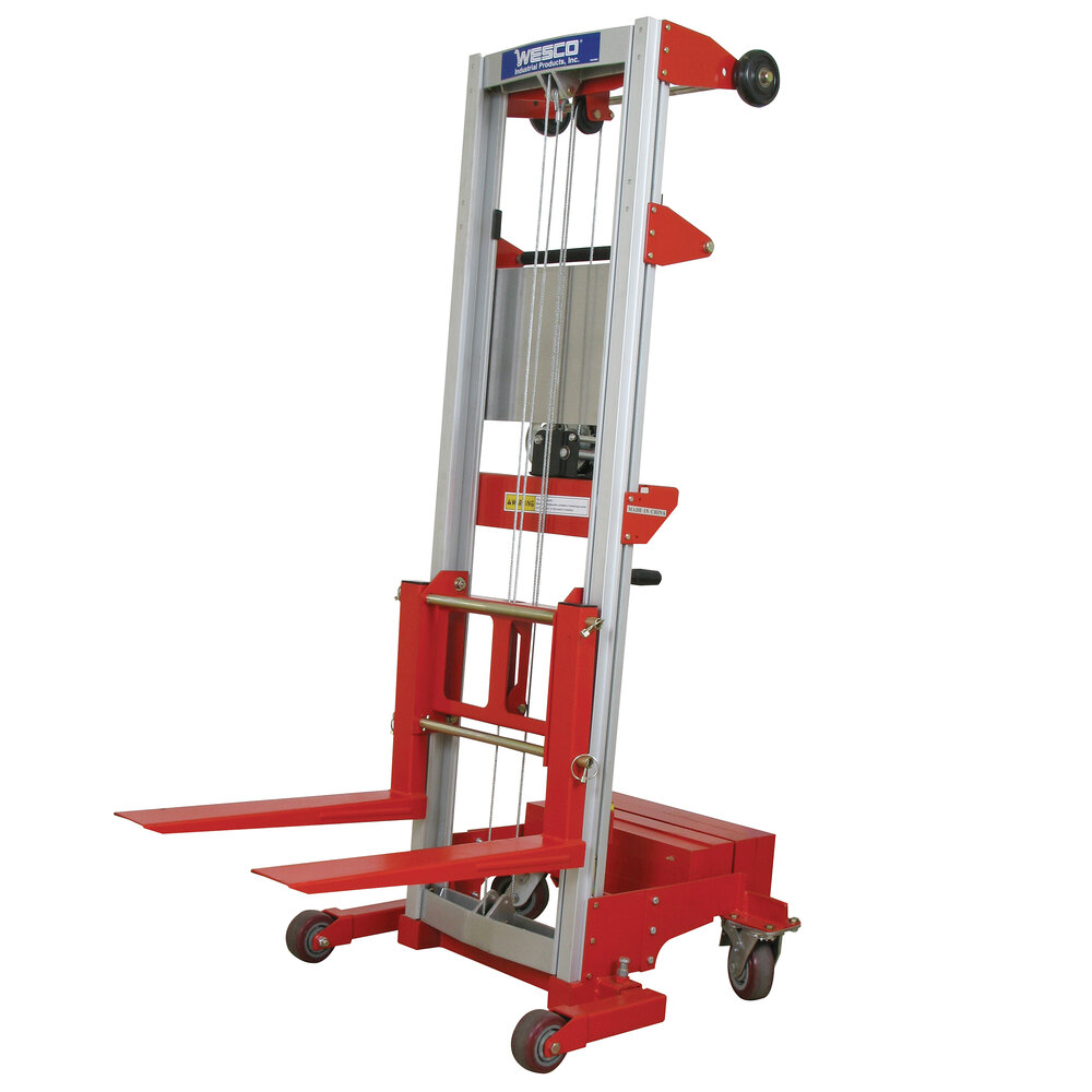 Wesco Industrial Products 500 lb. Counter-Balance Hand Winch Lift with ...