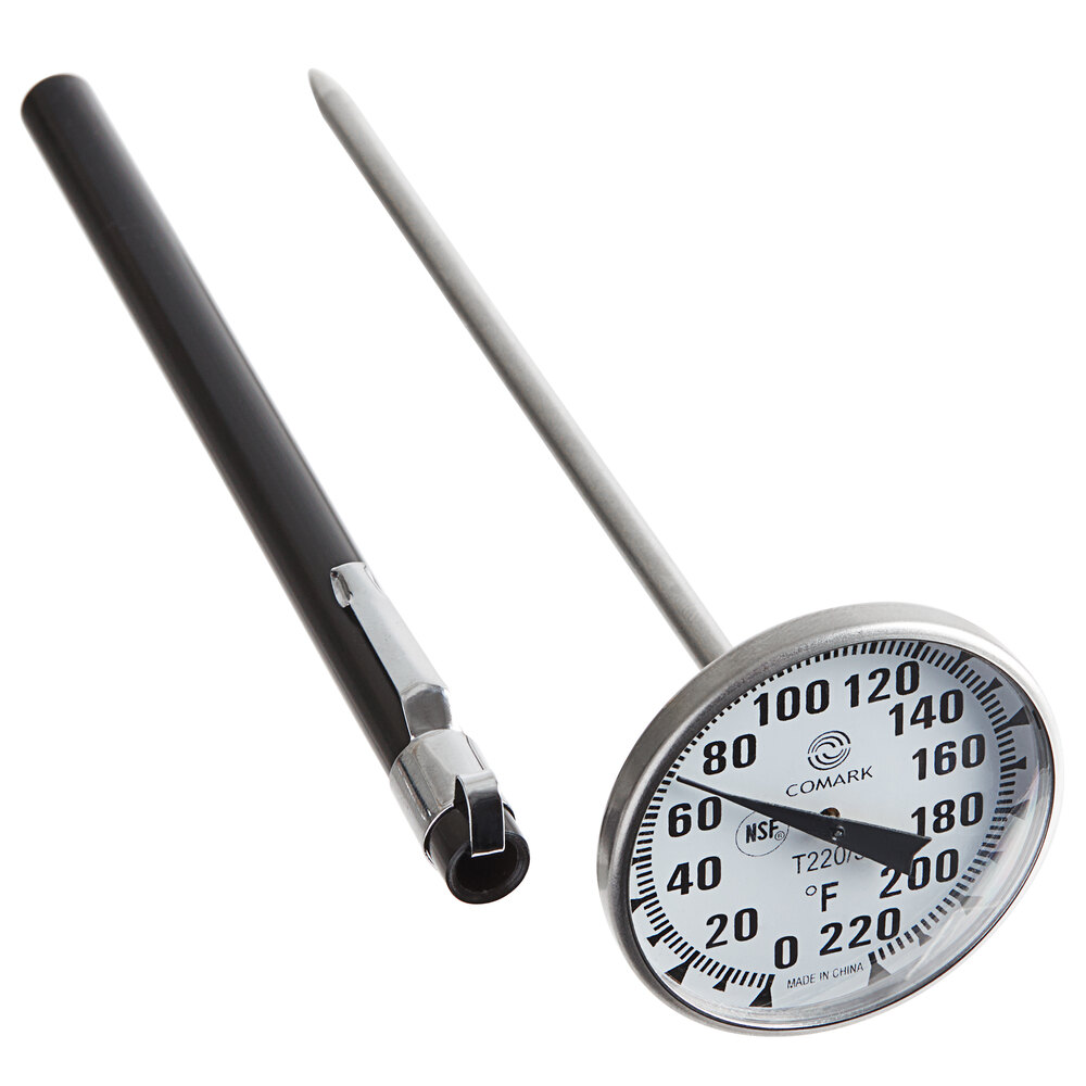 Comark T220/3 5" Pocket Probe Dial Thermometer 0 to 220 Degrees Fahrenheit