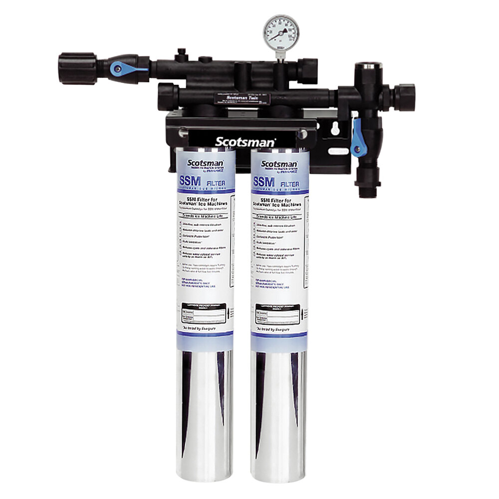 Scotsman SSM2-P SSM Plus Twin Water Filtration System with AquaArmor ...