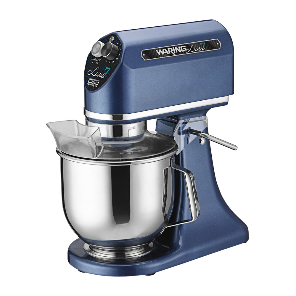 Waring Luna WSM7L 7 Qt. Tilt Head Countertop Mixer with Guard ...