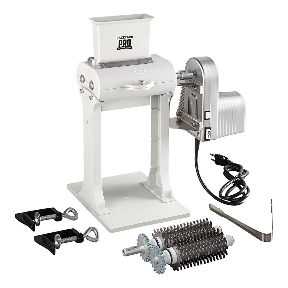 Backyard Pro MT-31 Butcher Series 31-Blade Meat Tenderizer with Motor ...