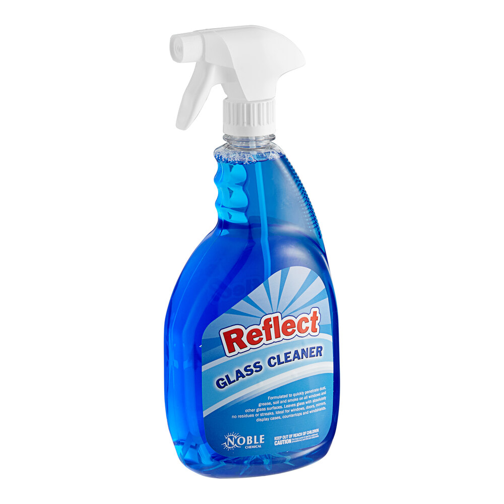 Noble Chemical 1 qt. / 32 fl. oz. Reflect Ready-to-Use Glass / Multi ...