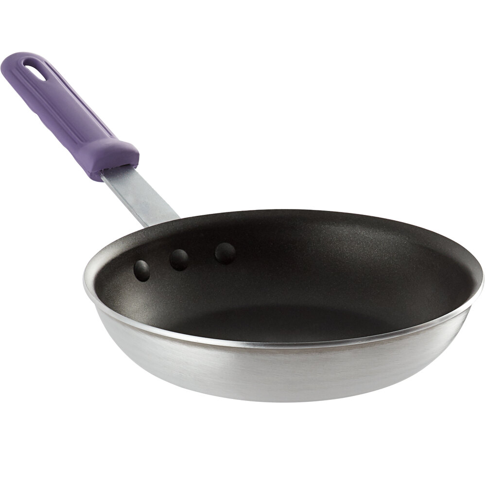 Vollrath T400880 Wear-Ever 8" Non-Stick Aluminum Fry Pan with SteelCoat ...