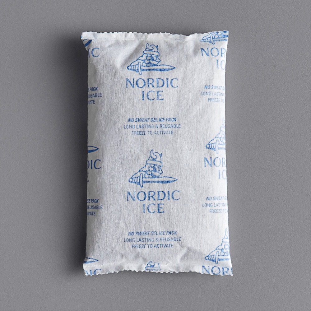Nordic NS8 8 oz. No Sweat Gel Cold Pack - 72/Case