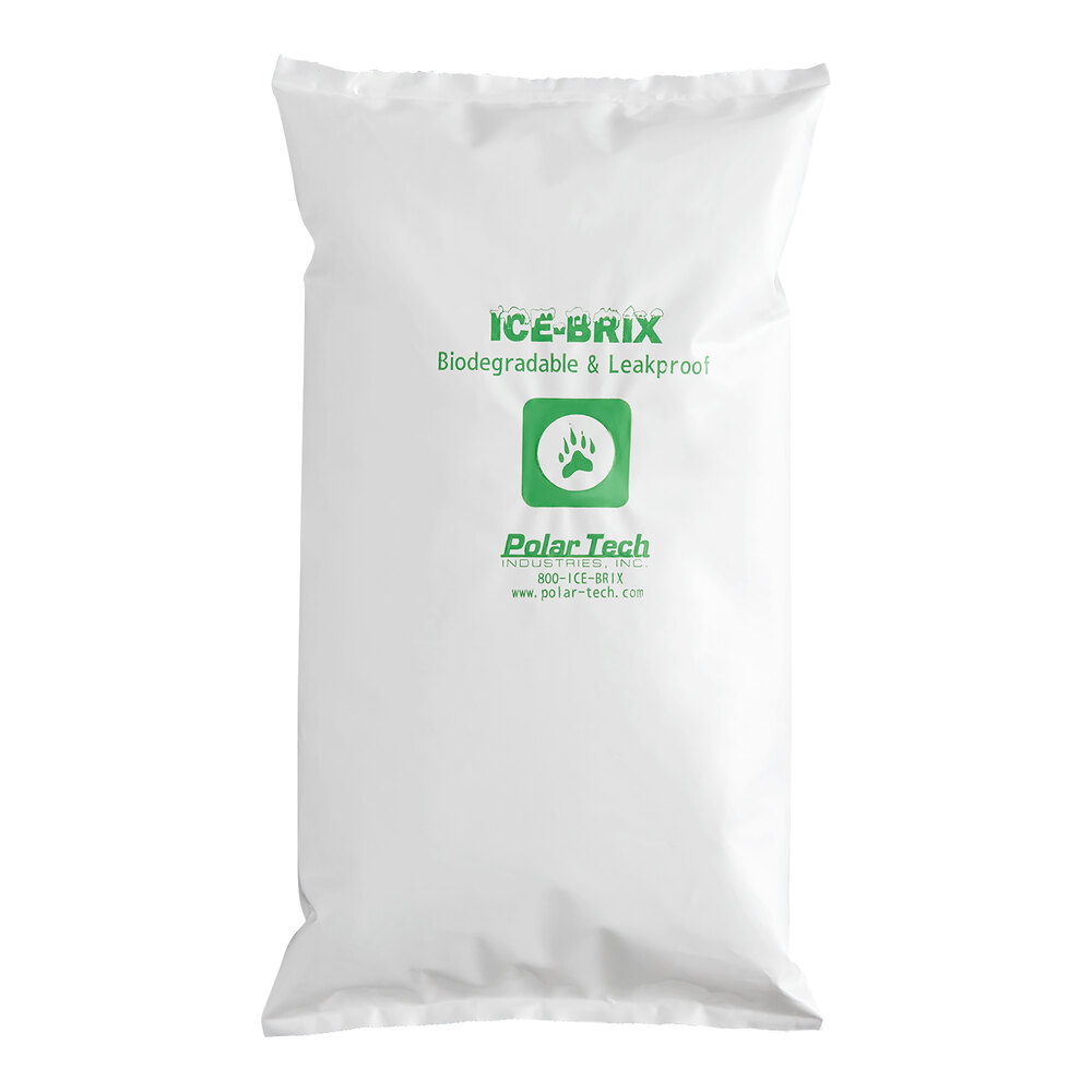 Polar Tech BD32 32 oz. Ice Brix Biodegradable Cold Pack - 18/Case