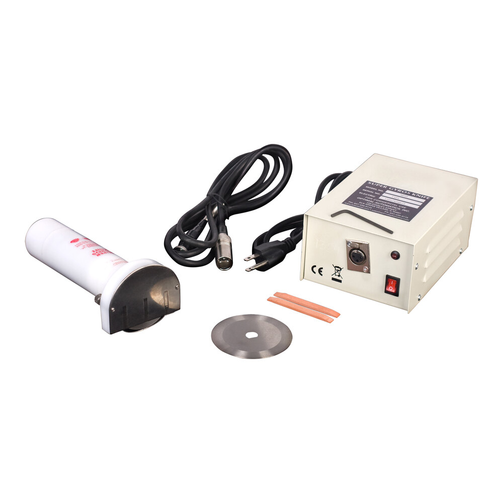 Optimal Automatics Plastic Gyro Knife - 120V