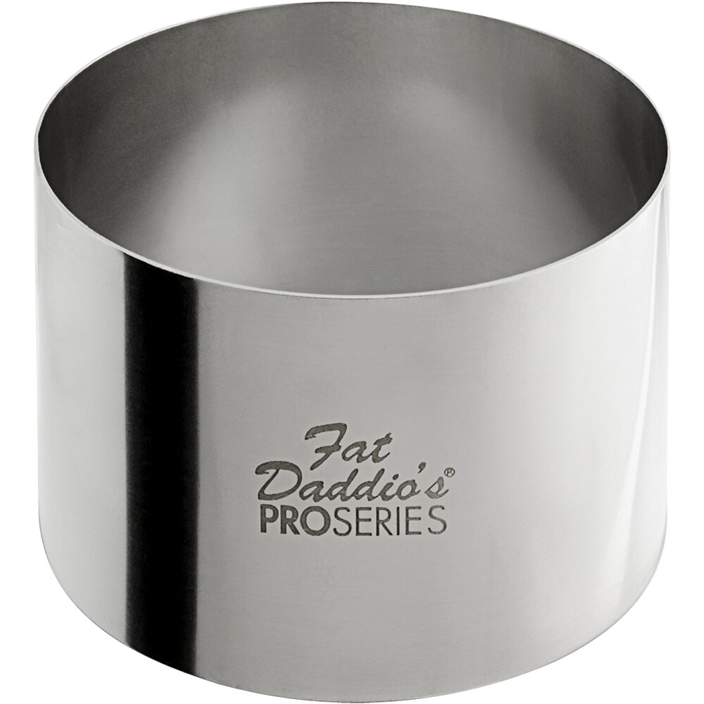 Fat Daddio's SSRD-275175 ProSeries 2 3/4" x 1 3/4" Stainless Steel ...