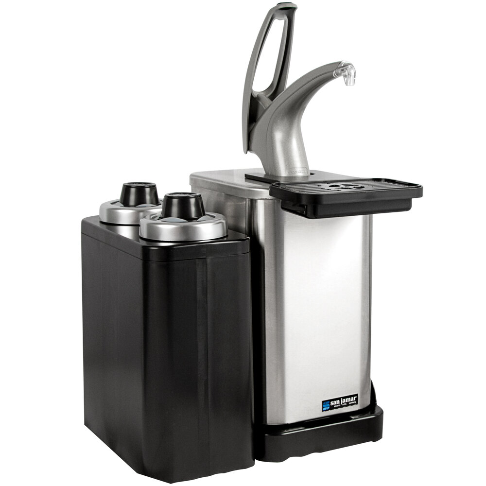 San Jamar MODP4900CC FrontLine Modular Condiment Dispenser Pump with ...