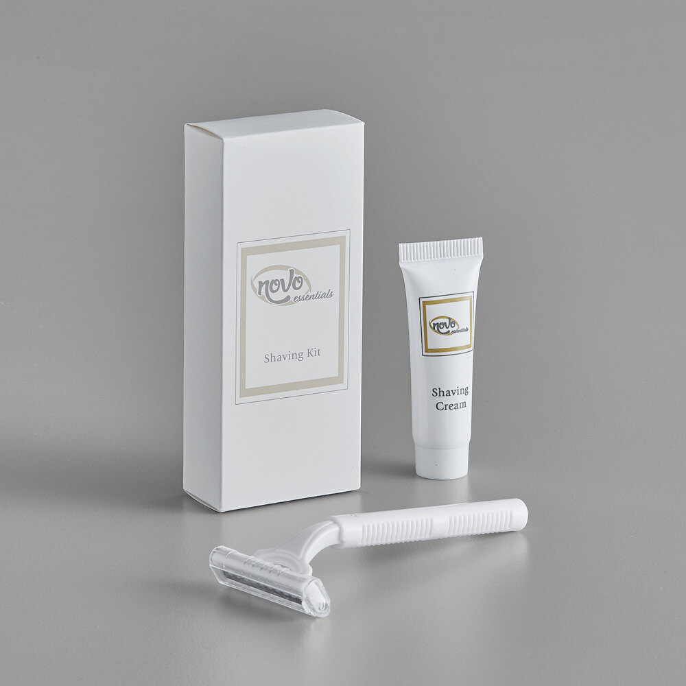 Novo Essentials Shaving Kit Carton - 100/Box