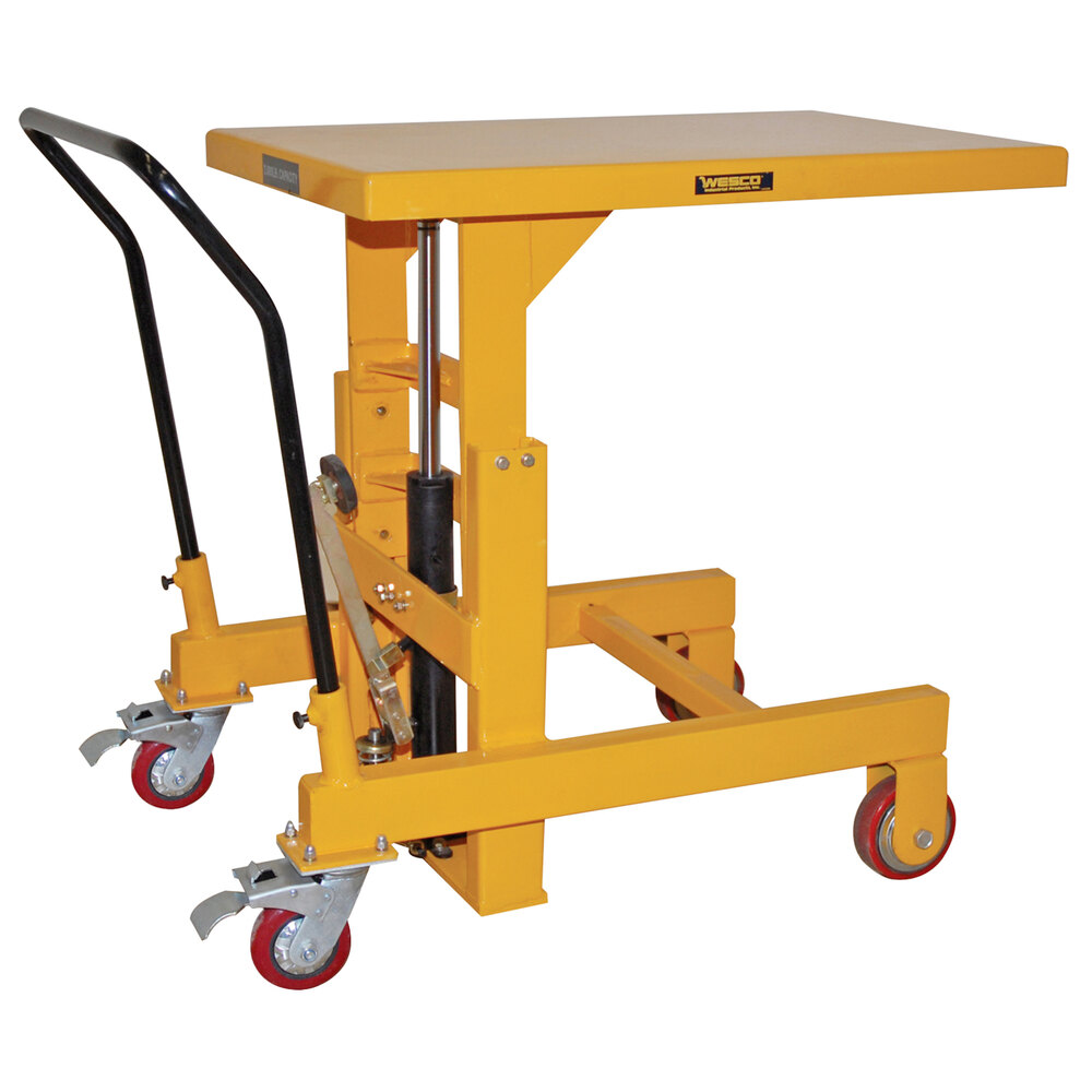Wesco Industrial Products 273265 24" x 36" Hydraulic Die Lift Table ...