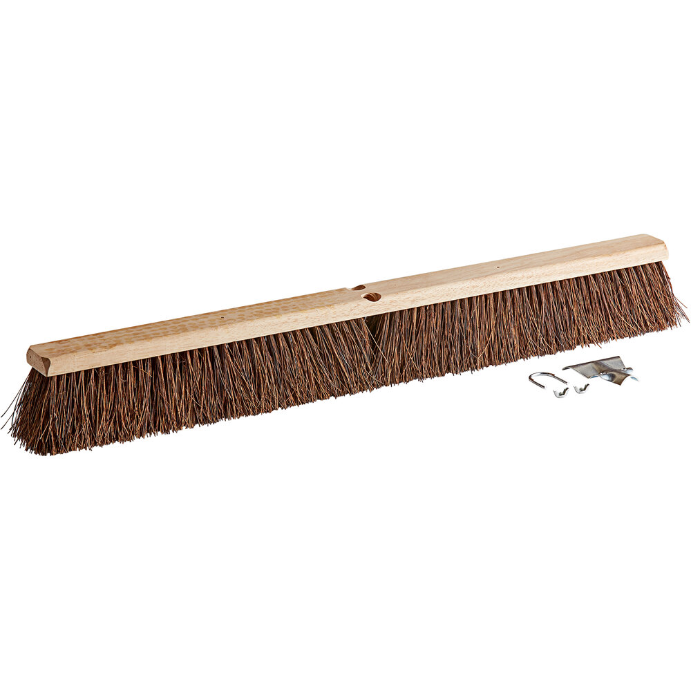 Carlisle 3621913600 Flo-Pac 36" Hardwood Push Broom Head with Palmyra ...