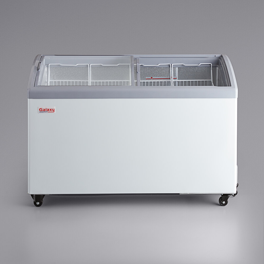 Galaxy ICFC13-HC 54 1/2" Curved Top Display Freezer