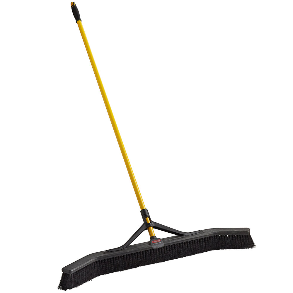 Rubbermaid® 2018728 Maximizer 36" Plastic Push Broom with Polypropylene ...