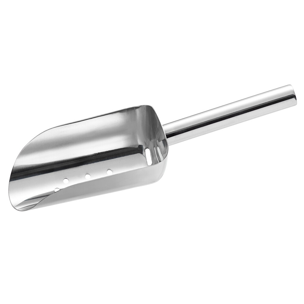 TableCraft BSC0610 6-10 oz. Stainless Steel Ice Scoop
